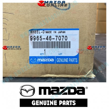 Mazda Genuine Alloy Wheel 9965-46-7070 fits 09-12 MAZDA3 [BL] | A Mazda ...