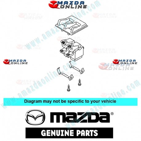 Mazda Genuine Window Lifter Switch S09A-66-350A-09 fits 96-98 MAZDA ...