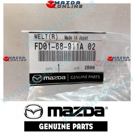 Mazda Genuine Welt Right Seaming FD01-68-911A02 fits Mazda RX-7 [FD3S ...