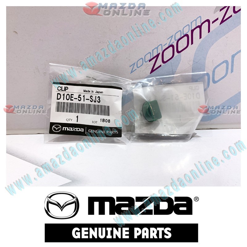 Mazda Genuine Rocker Molding Retainer Clip D10E-51-SJ3 fits 16-24 MAZDA ...