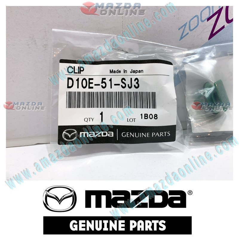 Mazda Genuine Rocker Molding Retainer Clip D10E-51-SJ3 fits 15-23 Mazda ...