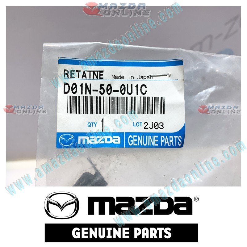 Mazda Genuine Bumper Retainer no2 D01N-50-0U1C fits 07-08 MAZDA2 [DE ...