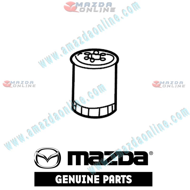 Mazda Genuine Oil Filter B6Y1-14-302A fits MAZDA(s) | A Mazda Online Eshop