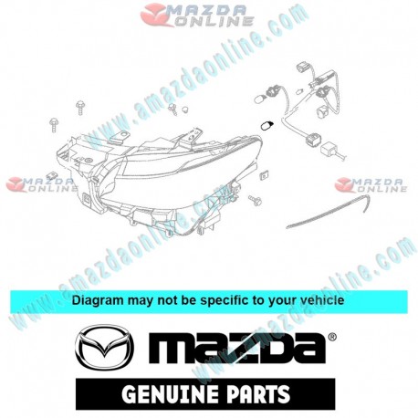 Mazda Genuine Bulb 9970-06-210Y fits MAZDA(s) | A Mazda Online Eshop