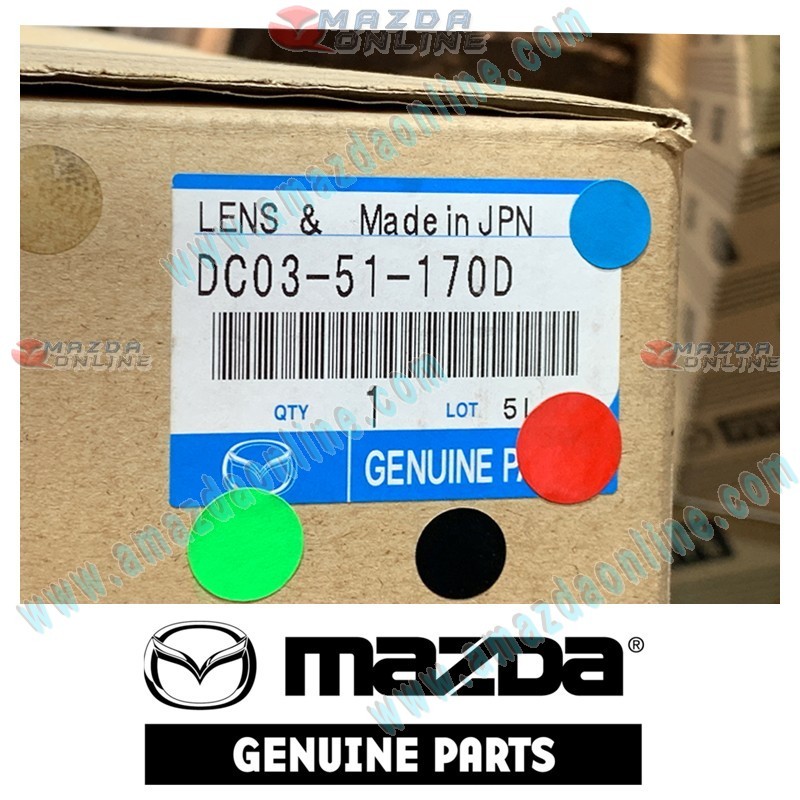 Mazda Genuine Rear Right Combination Lamp Lens DC03-51-170D fits 96-02 ...