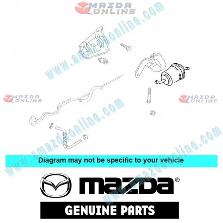 Mazda Genuine Fuel Filter N327-13-480A fits 99-20 MAZDA BONGO [SK, SL ...