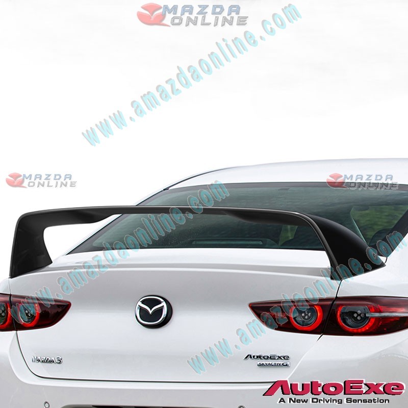 AutoExe Rear Aero Roof Spoiler fits 19-24 Mazda3 [BP] Sedan BPA3-V4 ...