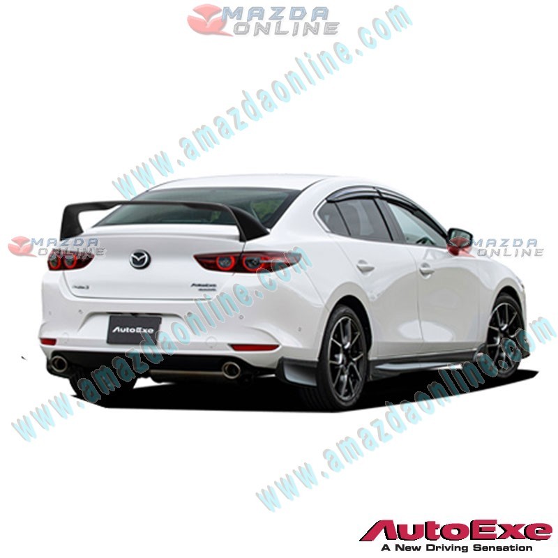 AutoExe Rear Side Extension Splitter fits 19-24 Mazda3 [BP] Sedan BPA1 ...