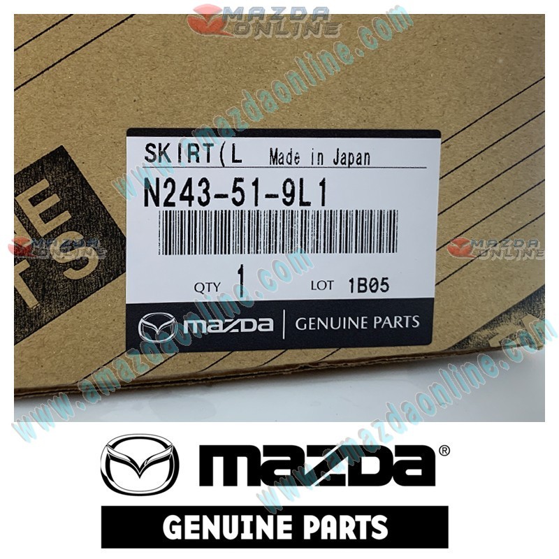 Mazda Original Deflector Combo fits 16-25 Miata [ND, NE] N243-51-9H1 ...