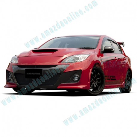 10-13 Mazdaspeed 3 [MPS |BL3FW] KnightSports Front Bumper with Grill ...