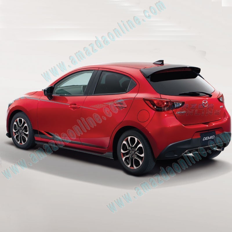 2015-2023 Mazda2 [DJ] MazdaSpeed Rear Bumper Diffuser Spoiler ...