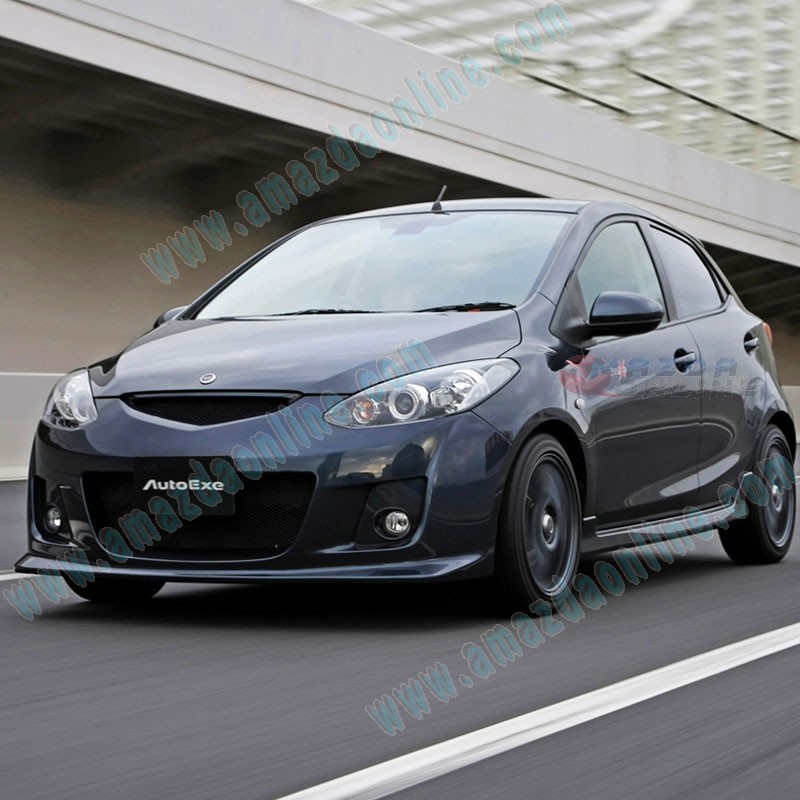 11-14 Mazda2 [DE] AutoExe Front Bumper with Grill Aero Kit MDS2000 ...