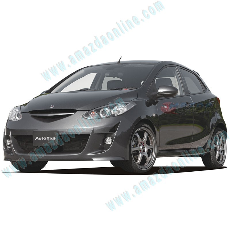 07-11 Mazda2 [DE] AutoExe Front Bumper with Grill Aero Kit MDE2000 ...