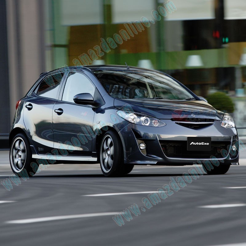 07-11 Mazda2 [DE] AutoExe Front Bumper with Grill Aero Kit MDE2000 ...