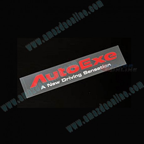 AutoExe "A New Driving Sensation" logo sticker A11900-03 | Amazda Online