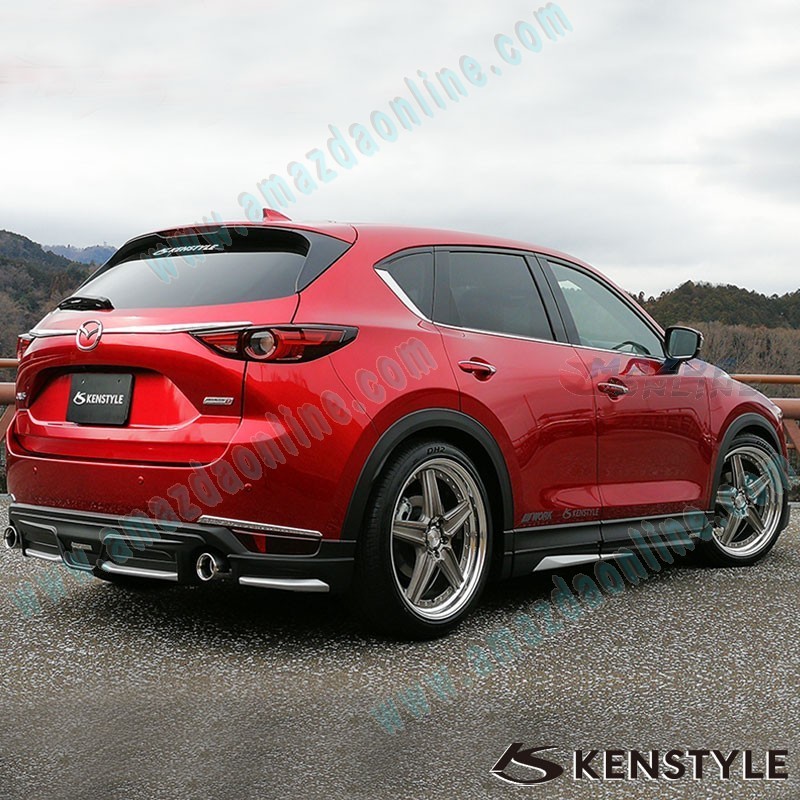 Kenstyle Rear Bumper Reflector Trim Garnish fits 2017-2021 Mazda CX-5 ...