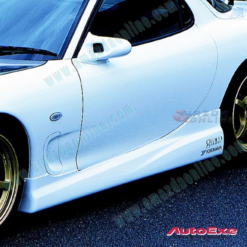 AutoExe Side Skirt Extension Splitters fits 93-02 RX-7 [FD3S] | A Mazda ...