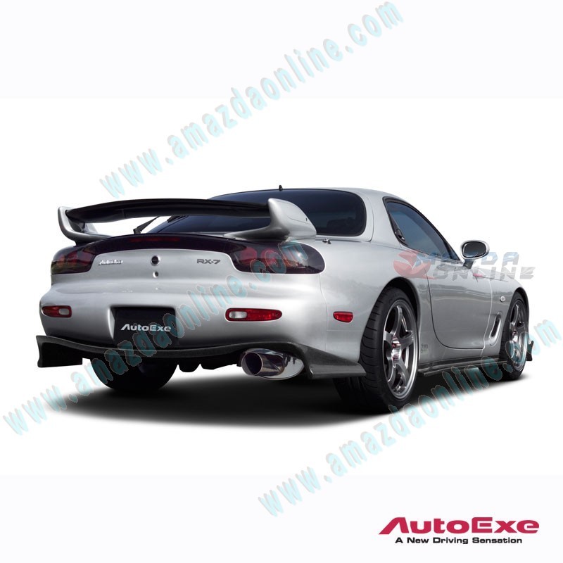 AutoExe Carbon Fibre Side Skirt Spoiler Splitter fits 93-02 RX-7 [FD3S ...