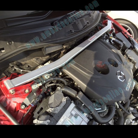 KnightSports Front Strut Tower Bar fits 15-24 Mazda2 [DJ] KZD64206 | A ...