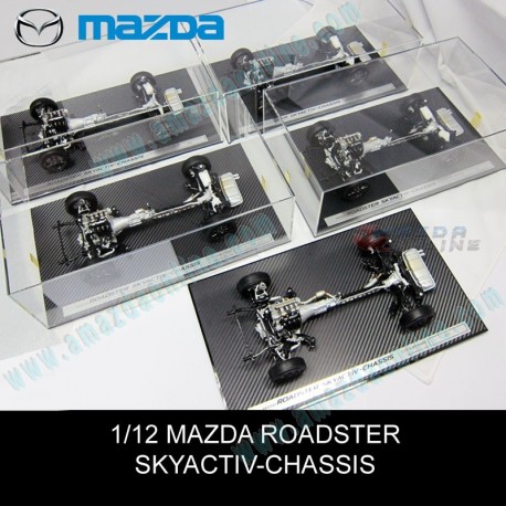 EDICIÓN LIMITADA Mazda Modelo de Chasis Roadster SkyActiv 1:12 | Amazda Online Eshop