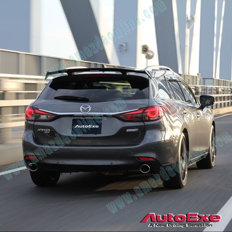 AutoExe Rear Roof Spoiler fits 2018+ Mazda6 [GJ] Wagon | A Mazda Online ...