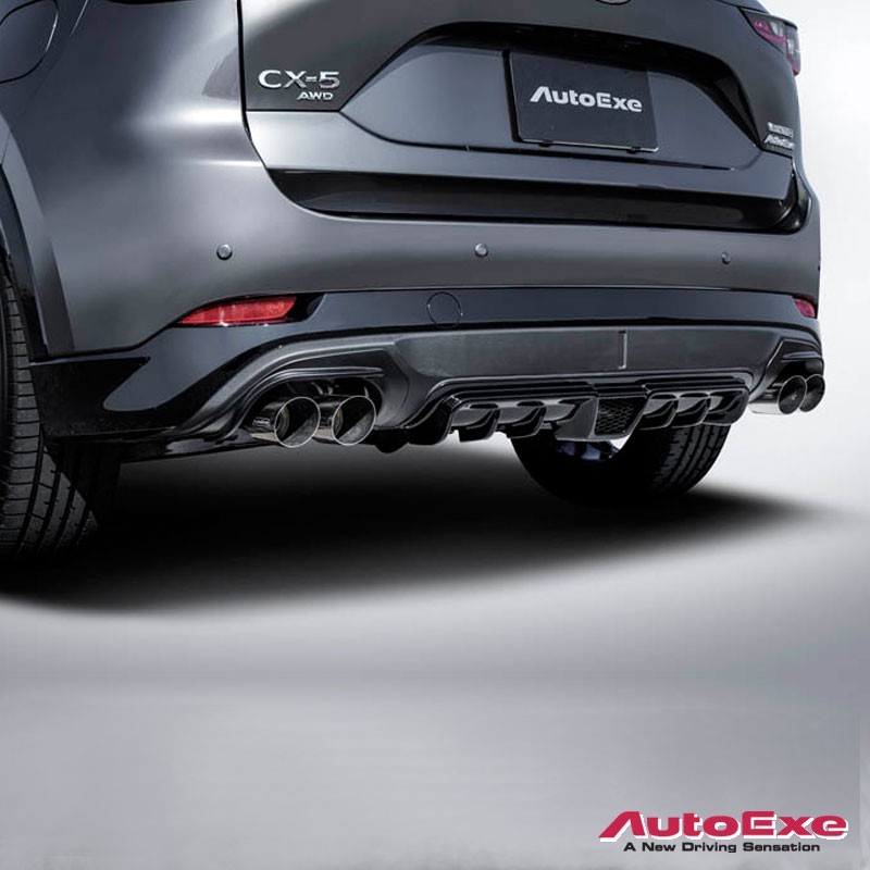 AutoExe Qual Tip Exhaust Cover [KF-06B] fits 2022-2024 Mazda CX-5 [KF ...